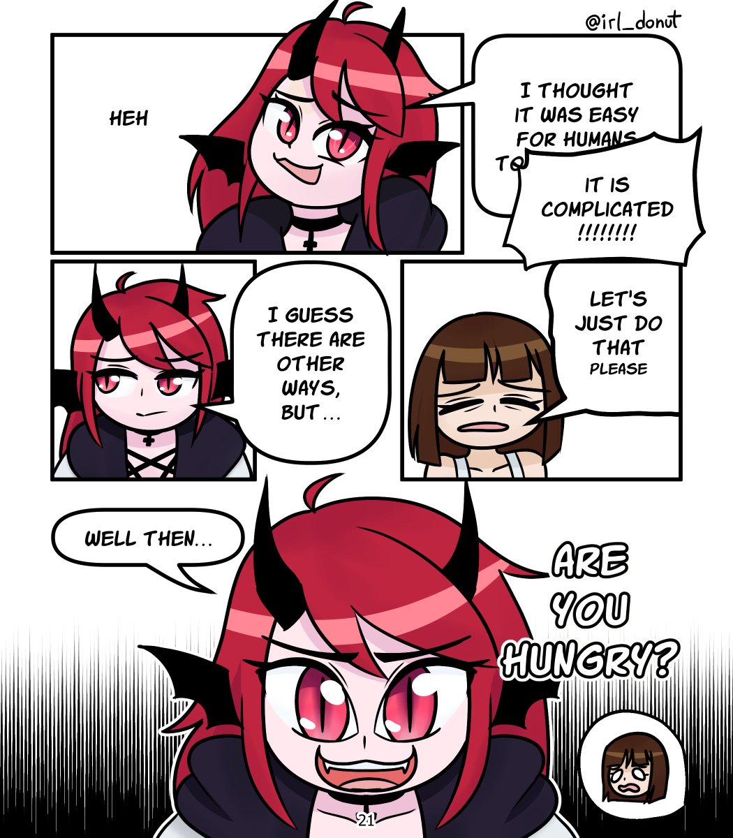 irl_donut on Twitter: "HRT the comic #21 we back with BONUS PAGE BABEY read on webtoon: https ...