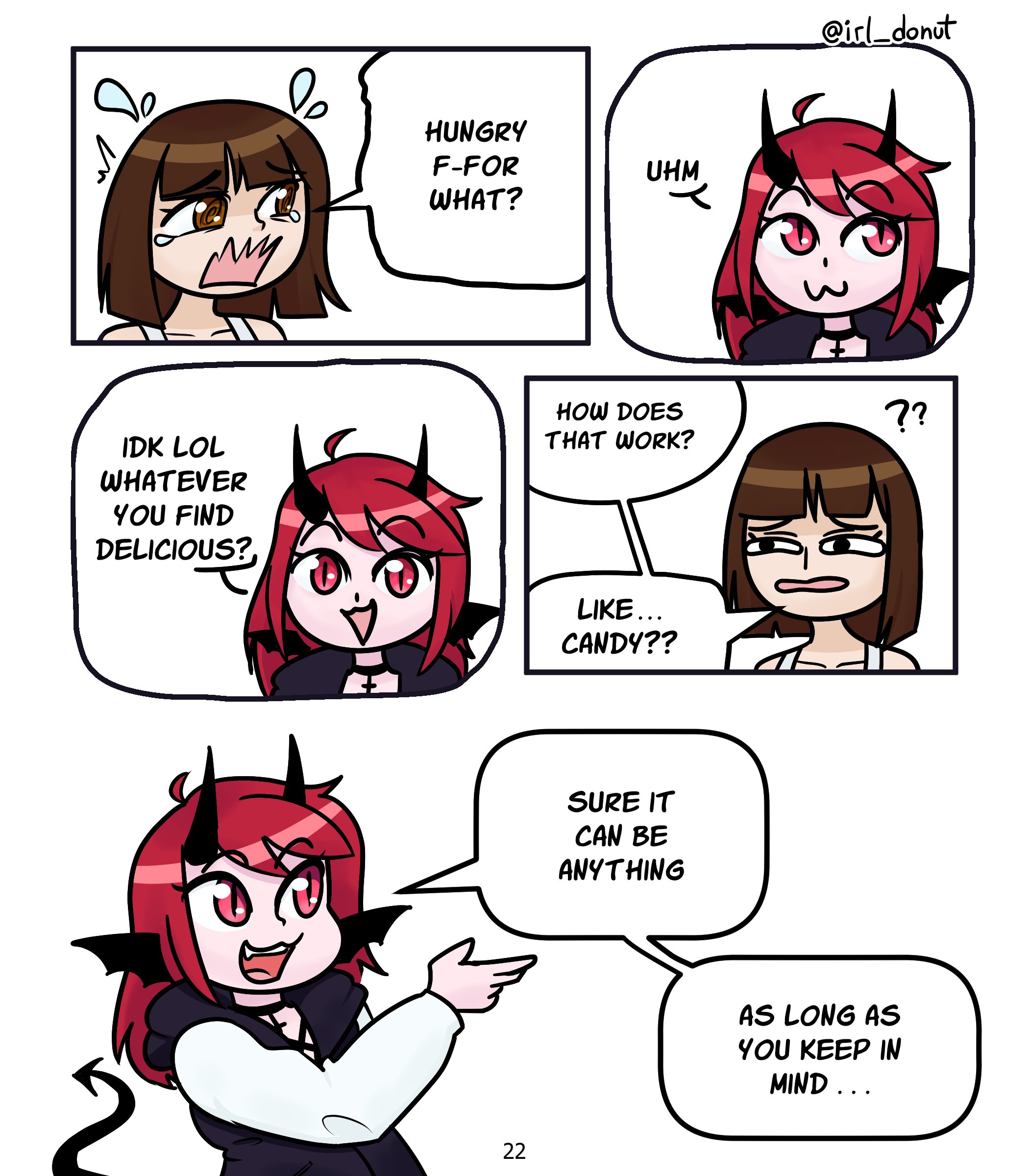 irl_donut on Twitter: "HRT the comic #16 it worked?? https://t.co/8LsvGwvfOx" / Twitter