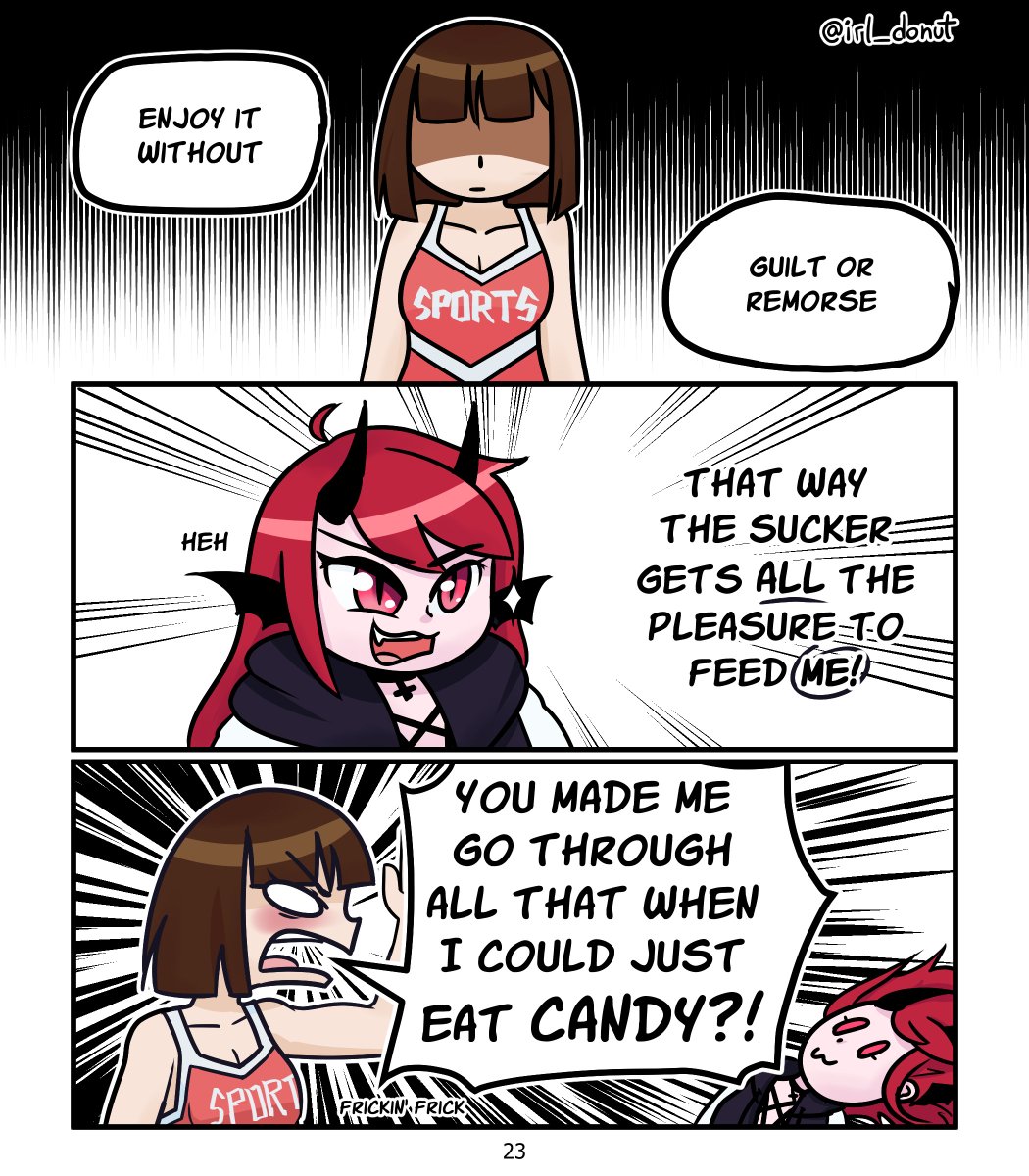 irl_donut on Twitter: "HRT the comic #21 we back with BONUS PAGE BABEY read on webtoon: https ...