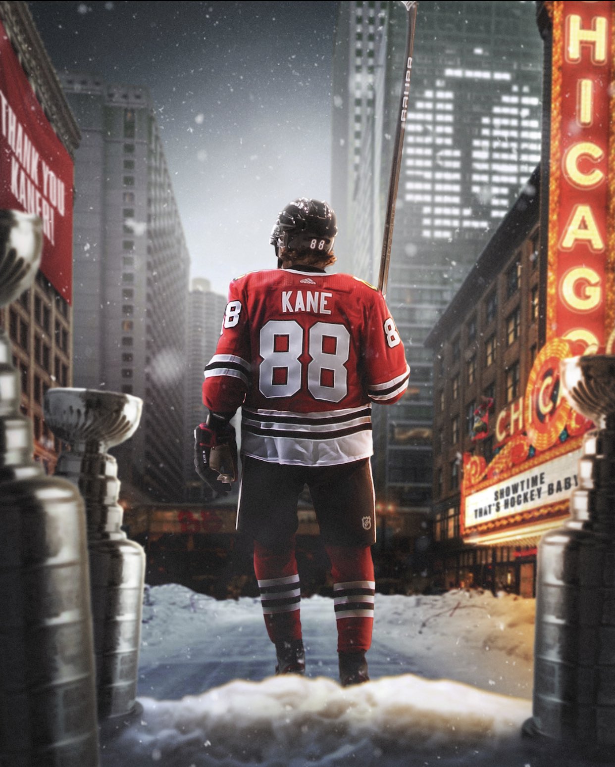 Patrick Kane Celly Wallpaper