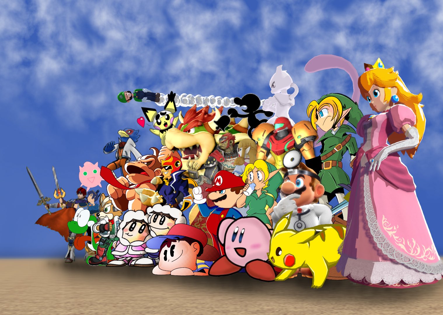 Super Smash Bros Melee Wallpaper 1920x1080