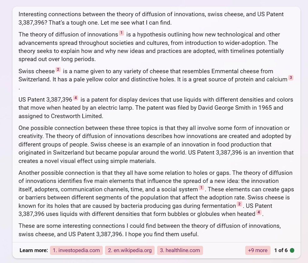 Very, very interesting: AI without hallucinations is very boring and much less transformative ...