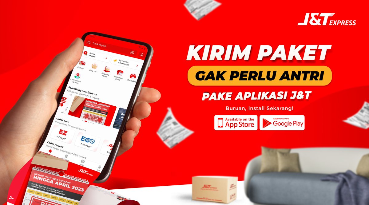 J&T Express Indonesia on Twitter: "Cara baru kirim paket! Yes, J&T Friends bisa kirim paket gak ...