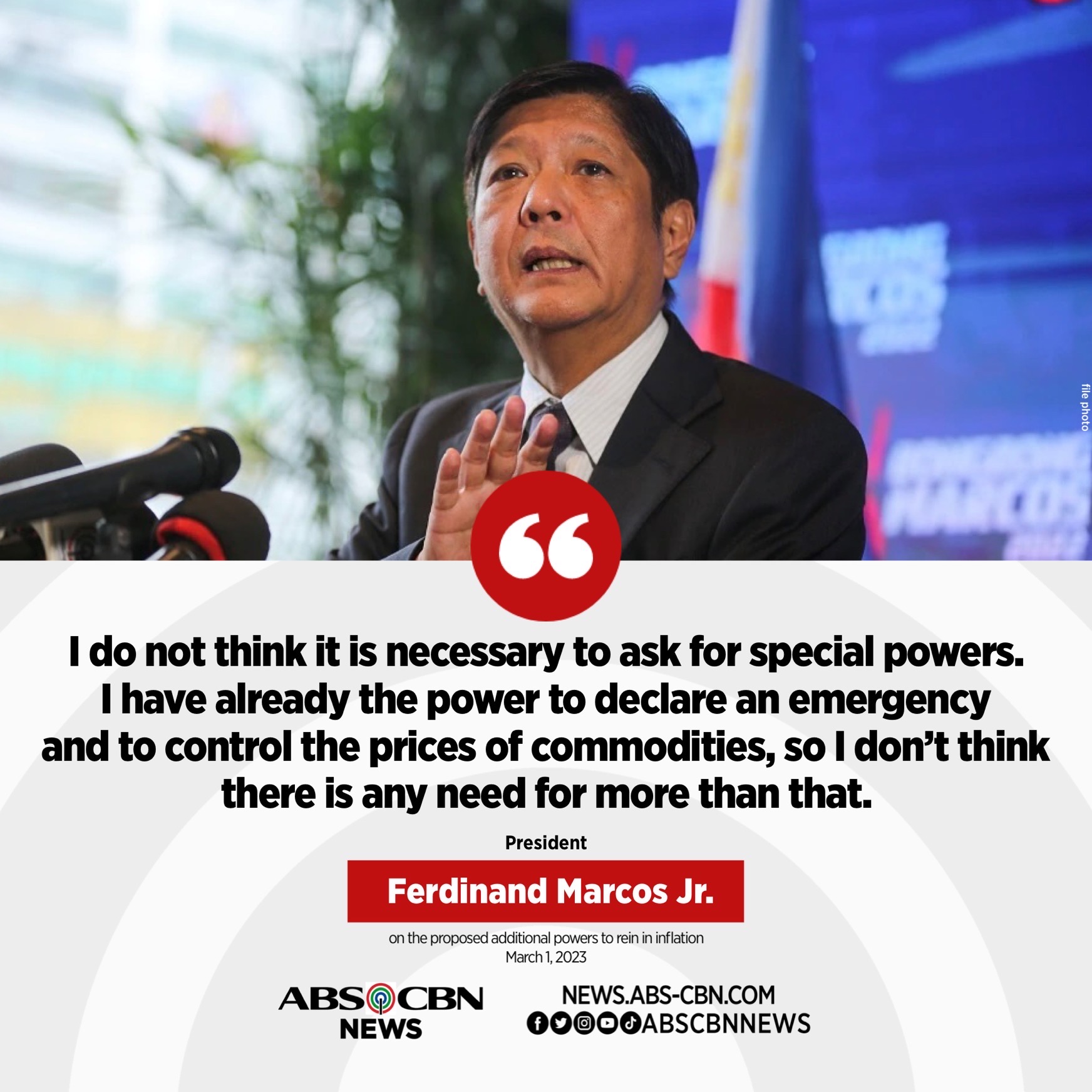 Ferdinand Marcos Quotes Tagalog