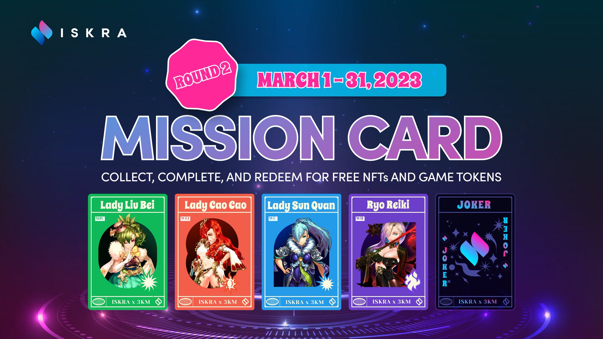 Iskra on Twitter: "Mission Card Round 2 is officially here so we're doing a #Giveaway to ...