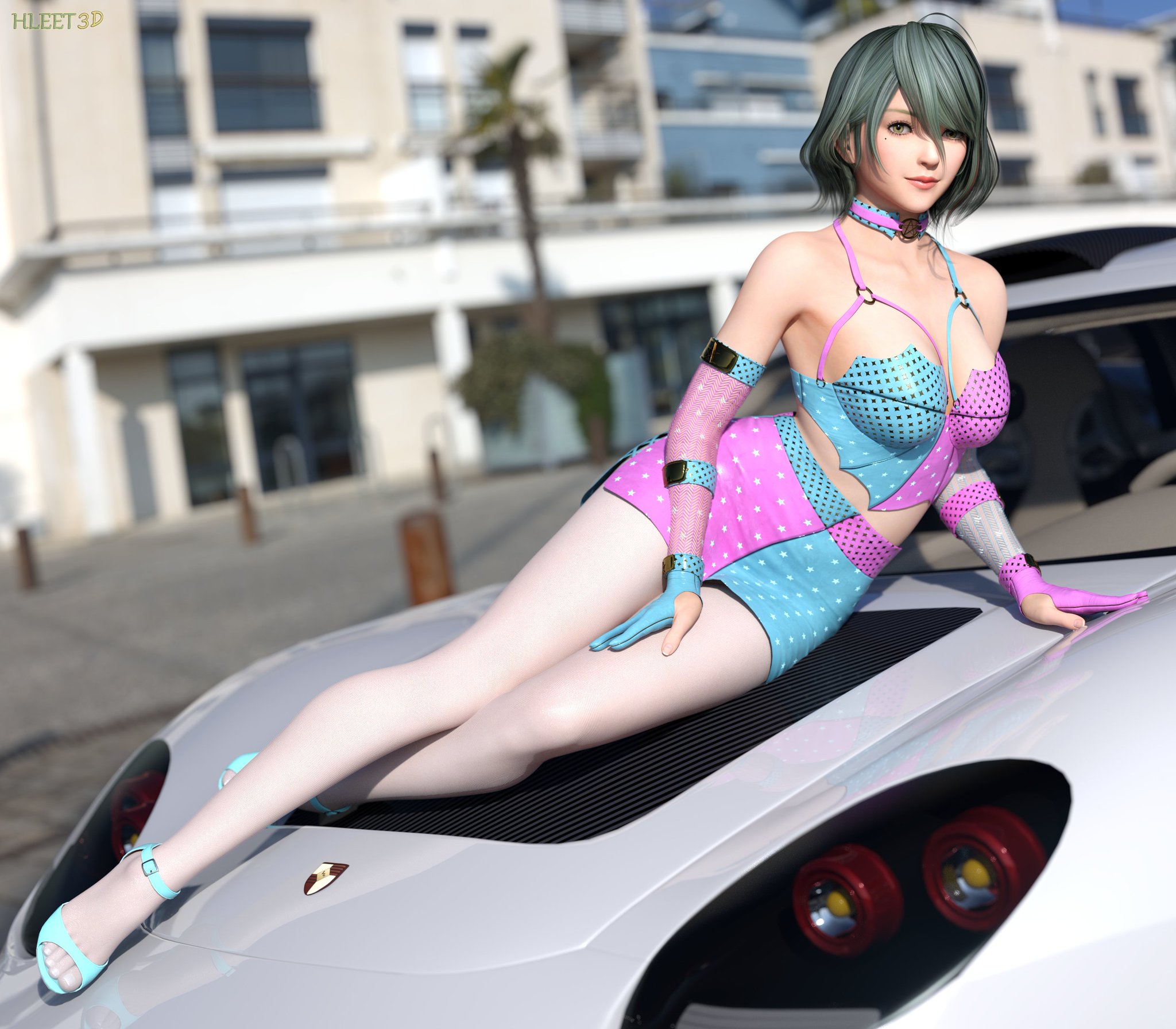 HLEET3D on Twitter: "Racing Model number 2 #TAMAKI #DeadOrAlive https://t.co/Zj9czBg8zj" / Twitter