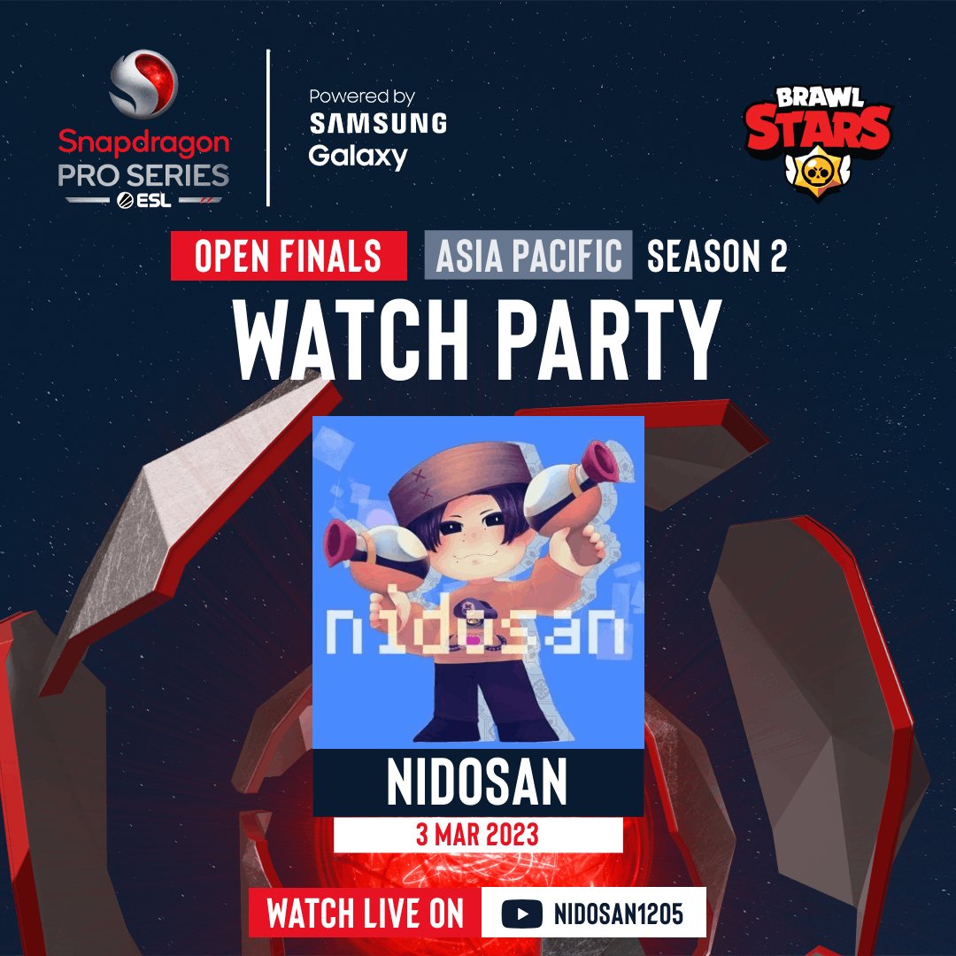 ESL Asia on Twitter: "Experience the excitement together with @nidosan_bs in the Snapdragon ...