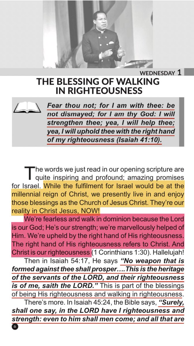 Phaneros on Twitter: "THE BLESSING OF WALKING IN RIGHTEOUSNESS #ROR"