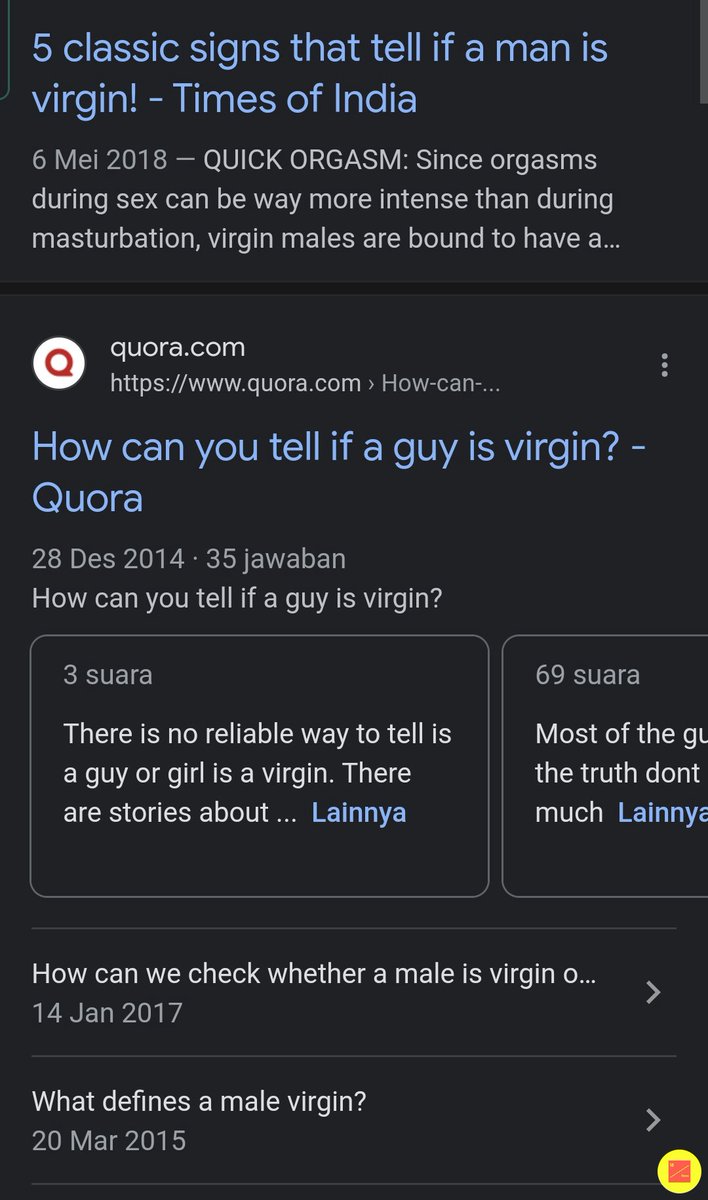 CEK RULES on Twitter: "18! masih banyak yang gatau ternyata kalau virgin itu bisa untuk cewek ...