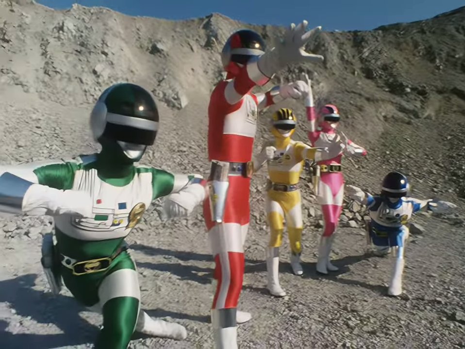 Toku~Dweeb 4ever on Twitter: "Team 8: the first to have two women on board! ️💚💙💛💗 #bioman # ...