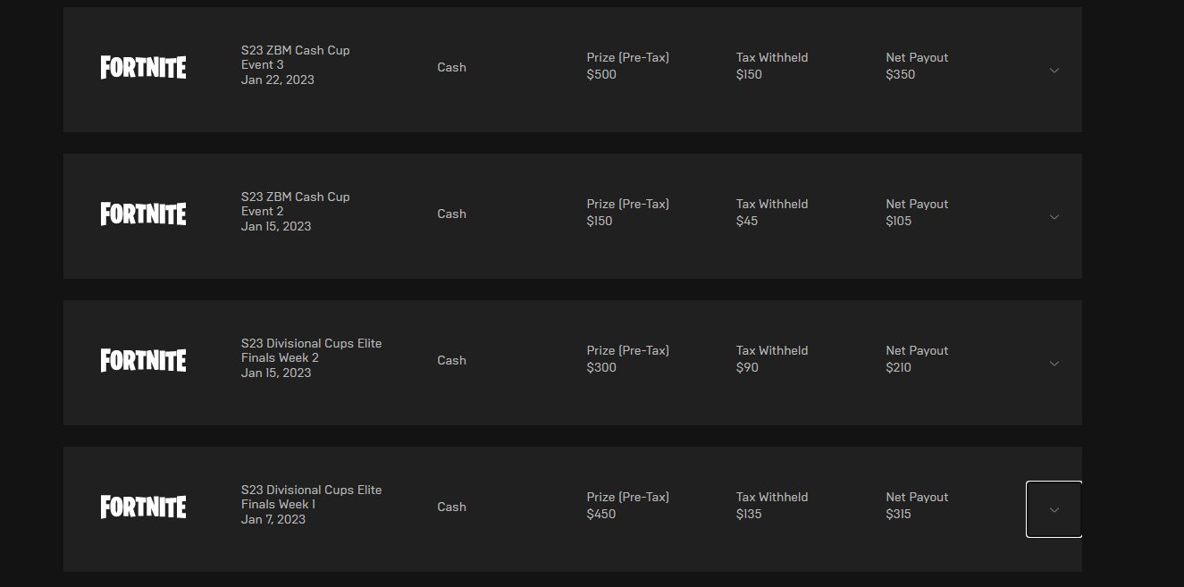 pixie on Twitter: "@SlomoFN wtf i only got from week 1 and 2 but i got some elite cup earnings ...