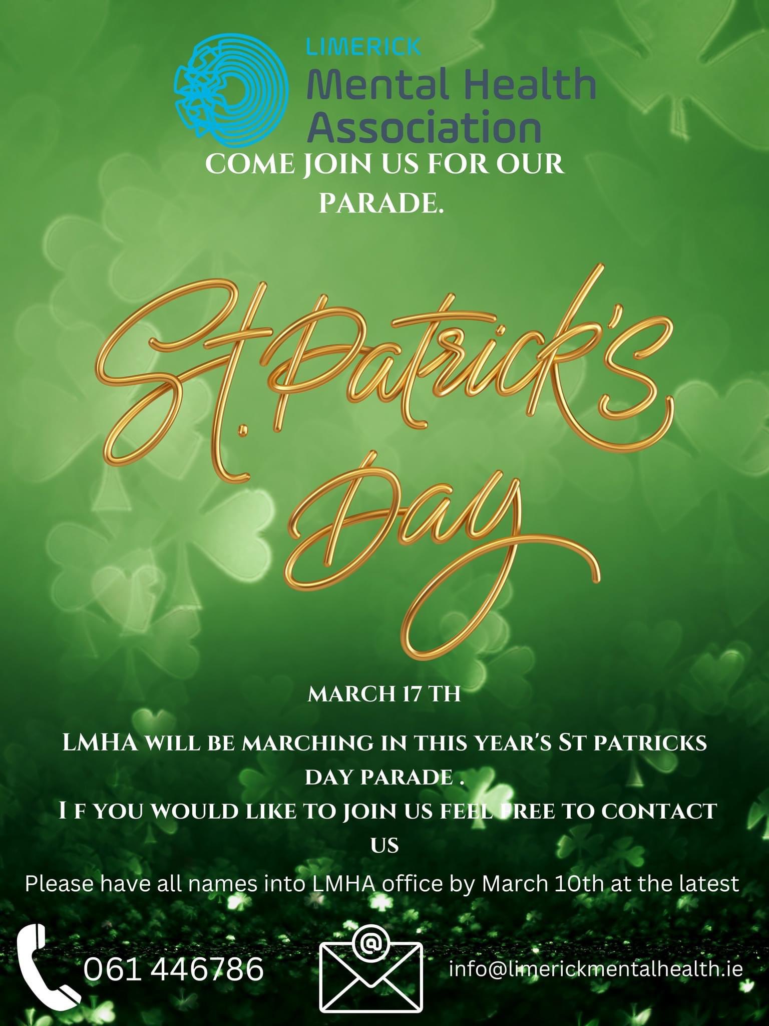 Need Help Now? - Limerick Mental Health Association