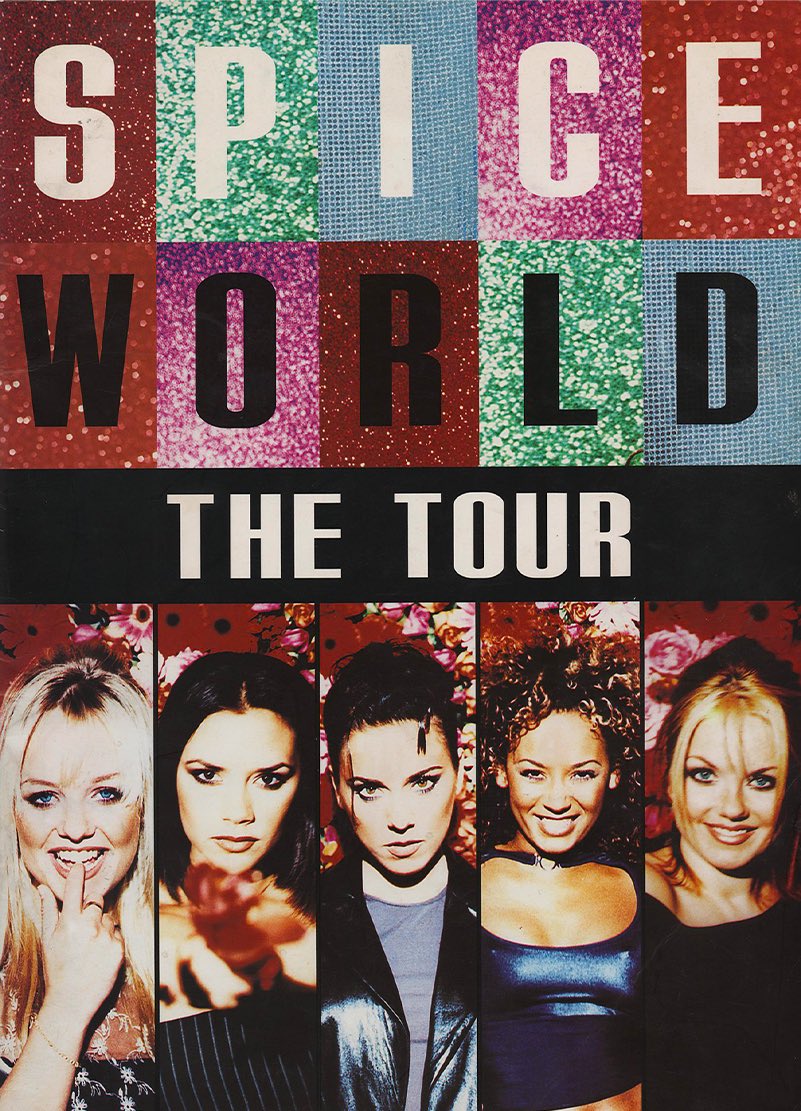 Spice Girls on Twitter: "We can't believe it's been 25 years since our first Spiceworld Tour! 🌍"
