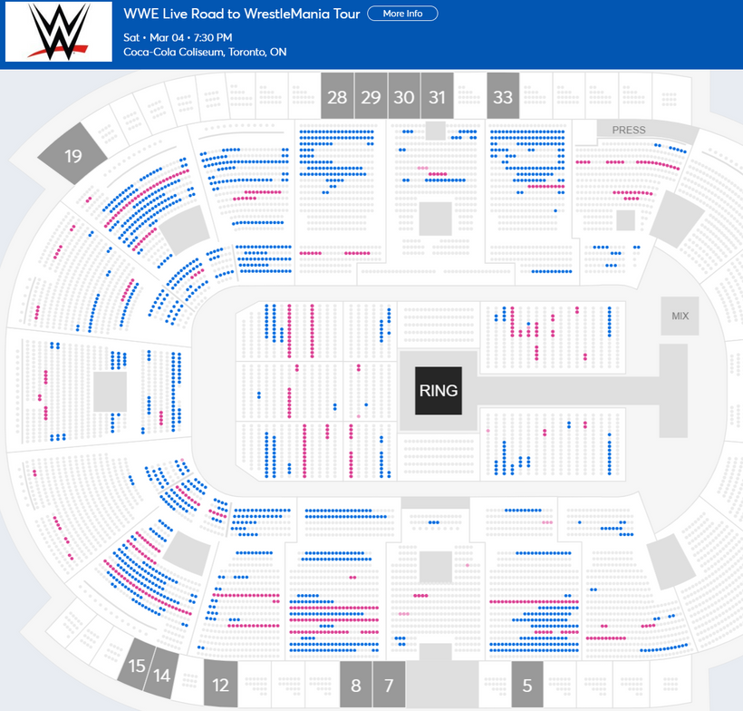 Wwe Wrestlemania 30 Seating Chart