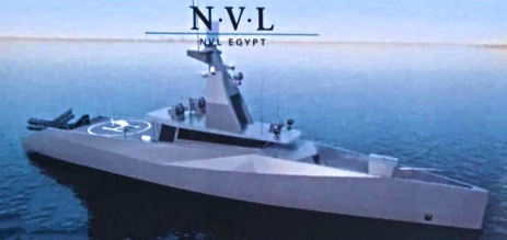 مصر تستعرض قوة سلاحها الجديد في الإمارات.. الكورفيت الشبحى “CC-60” وهو ...