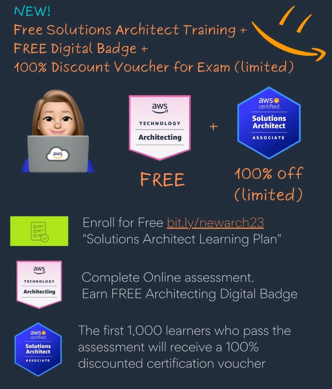 Rohit Ghumare | That #DevOps Guy ️ on Twitter: "Enroll for Free: 1. Solutions Architect Training ...