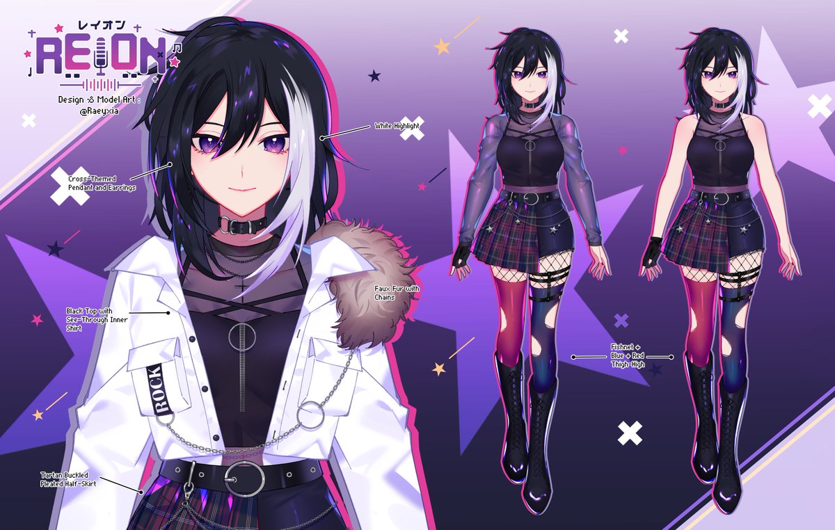 【外國 Vtuber 簡介】Reion - qwert535286的創作 - 巴哈姆特