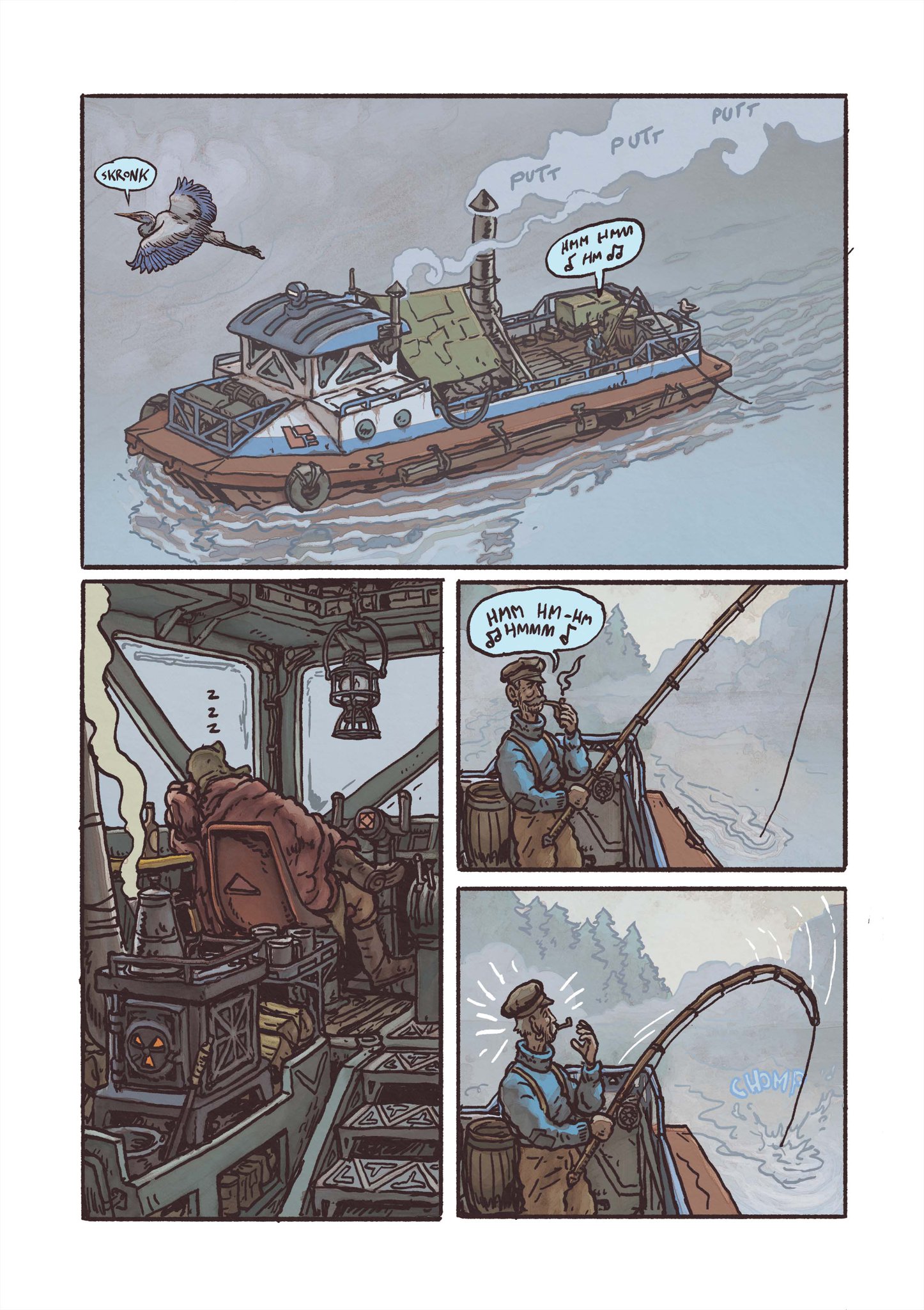 Simon Roy on Twitter: "the scribe from Griz Grobus finds herself ...