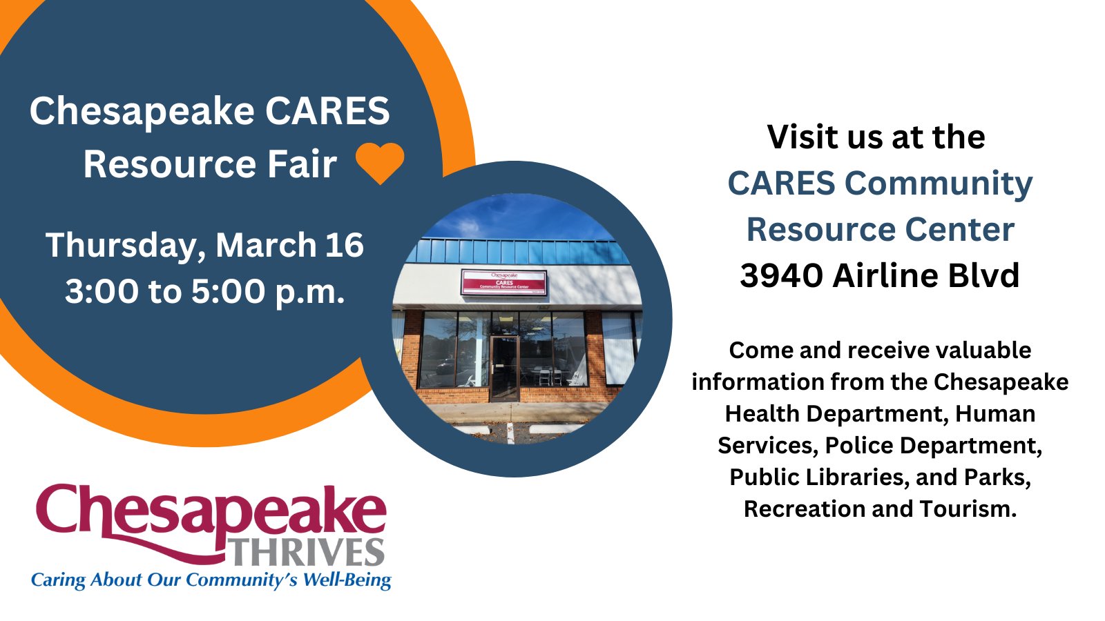 City of Chesapeake on Twitter: "Connect to community resources! Visit the Chesapeake CARES ...
