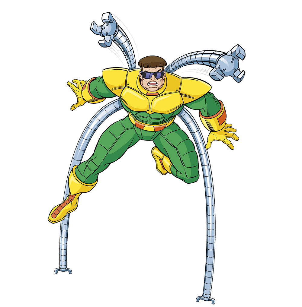 Spider Man Doc Ock Animated