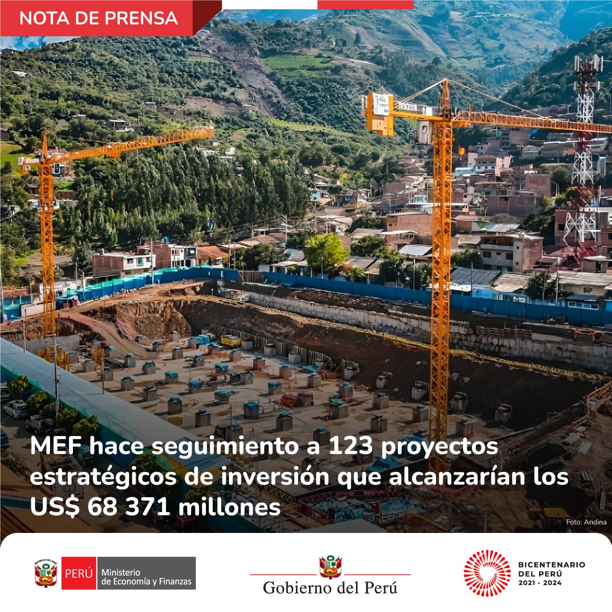 Ministerio de Economía y Finanzas on Twitter: "📊 El titular del MEF destacó el compromiso del ...