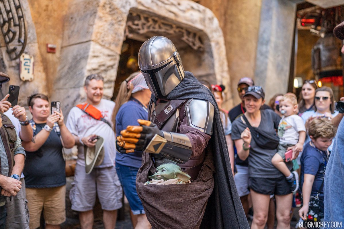 Court on Twitter: "RT @Blog_Mickey: PHOTOS: The Mandalorian & Grogu Send Galaxy’s Edge Into a ...