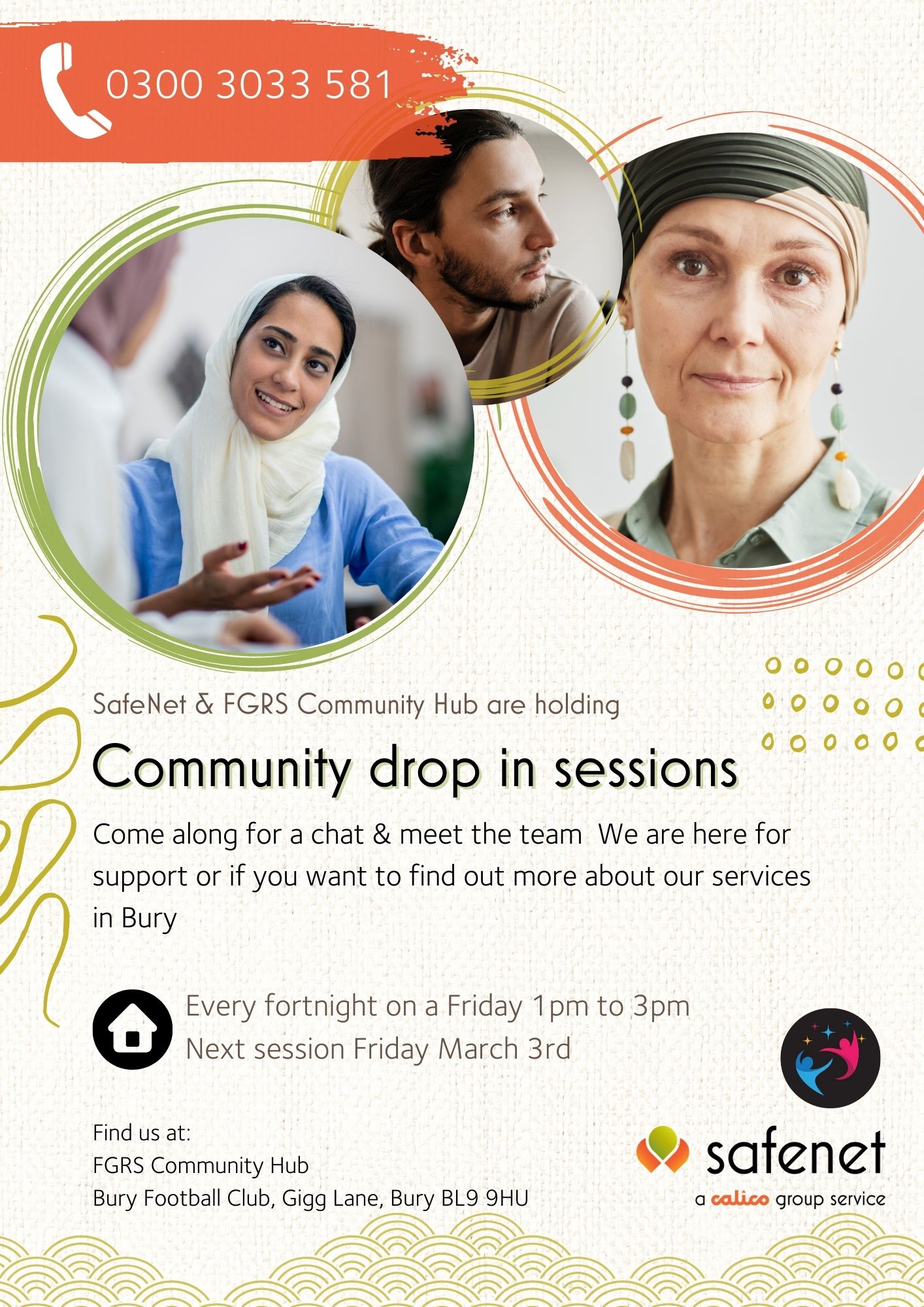 SafeNet on Twitter: "🌟 COMMUNITY DROP IN SESSIONS BURY 🌟 📌Next session FRIDAY MARCH 3rd 1pm to ...