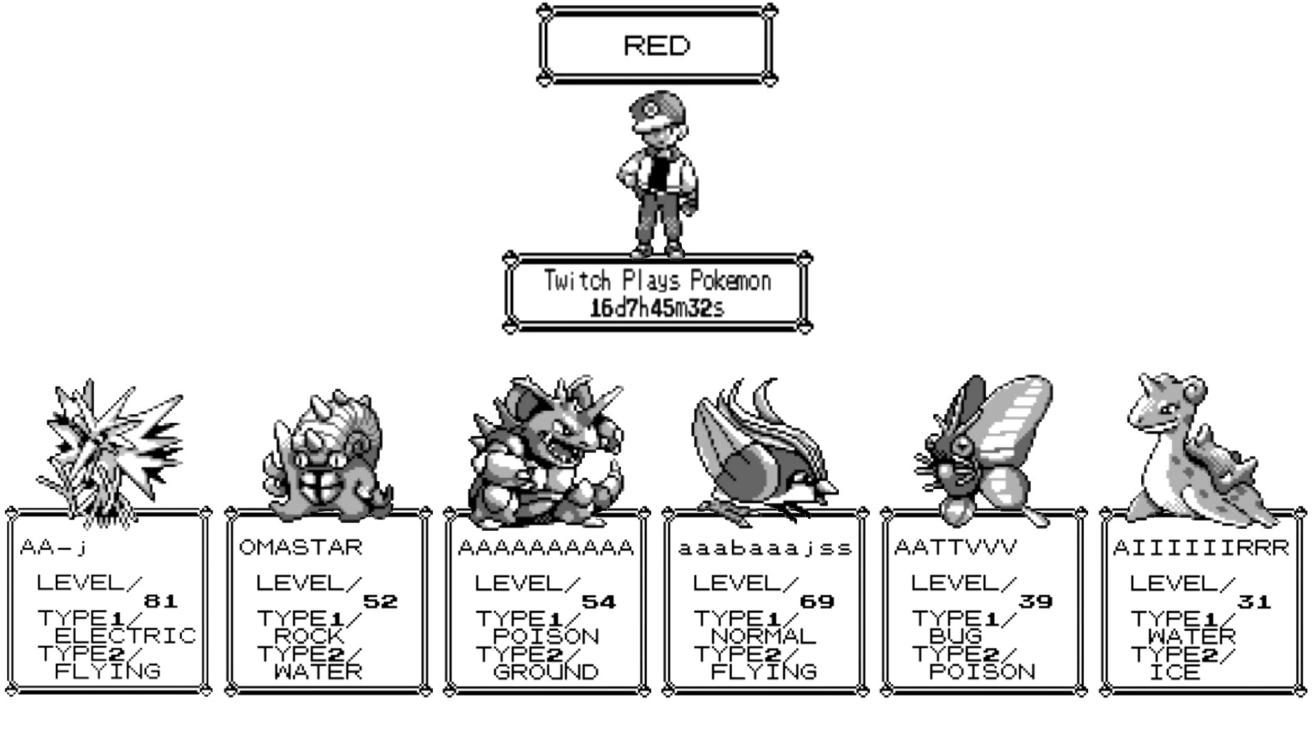 Twitch Plays Pokemon Wallpaper 1920x1080