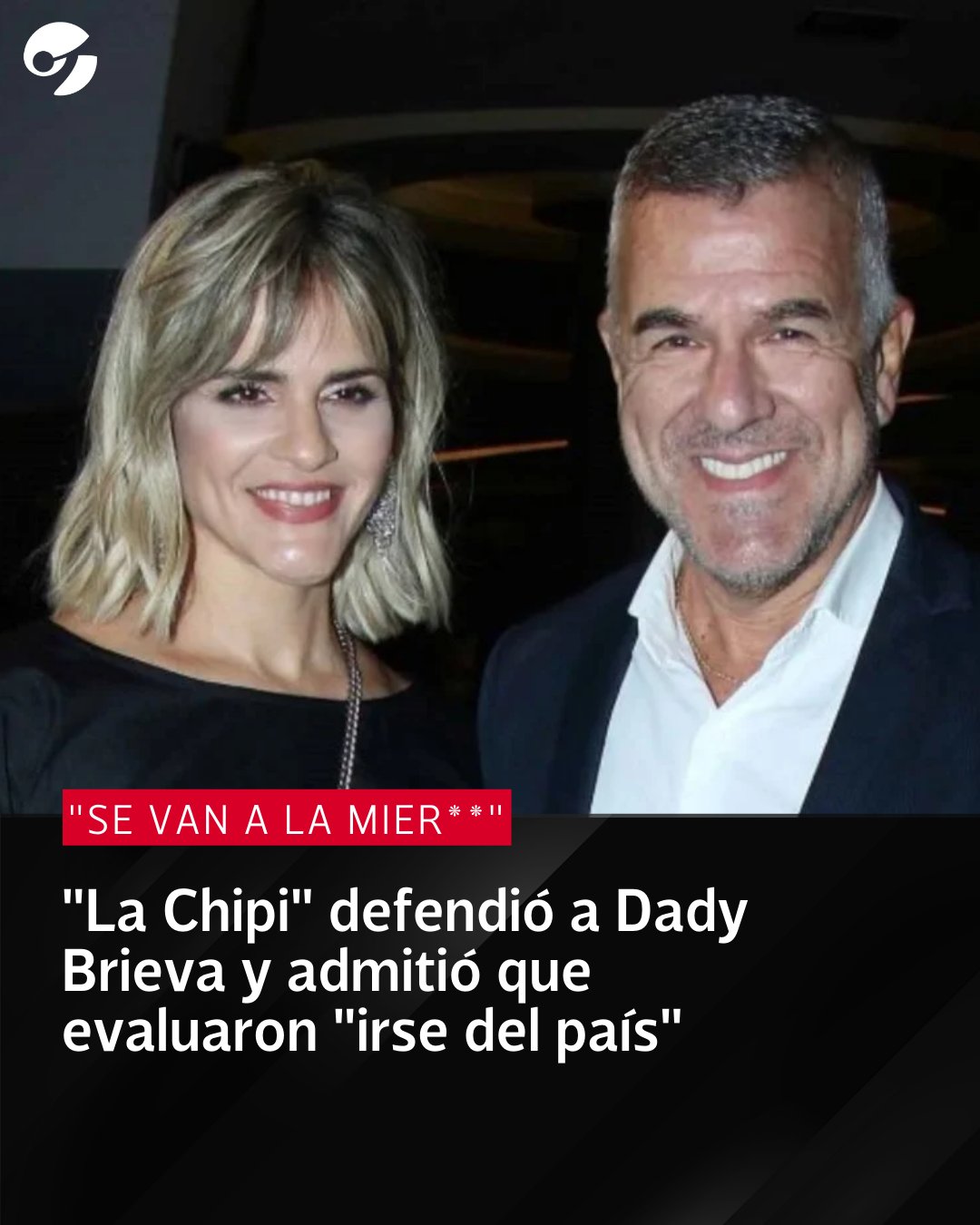 Clarín on Twitter: "Mariela "La Chipi" Anchipi defendió a Dady Brieva y admitió que evaluaron ...