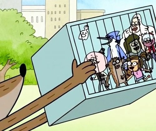 Regular Show Computer Gif