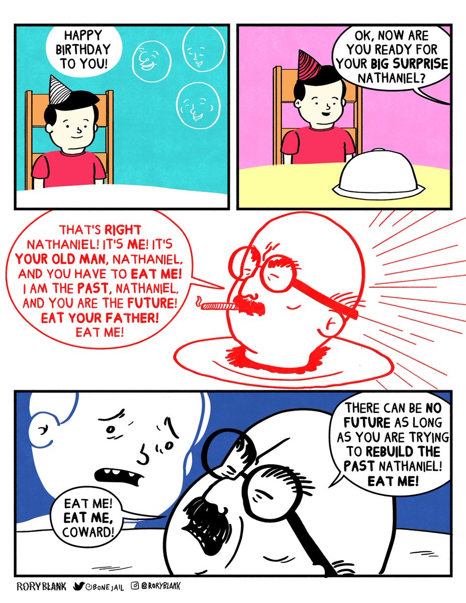 「Nathaniel's Birthday Surprise 」Rory Blankの漫画