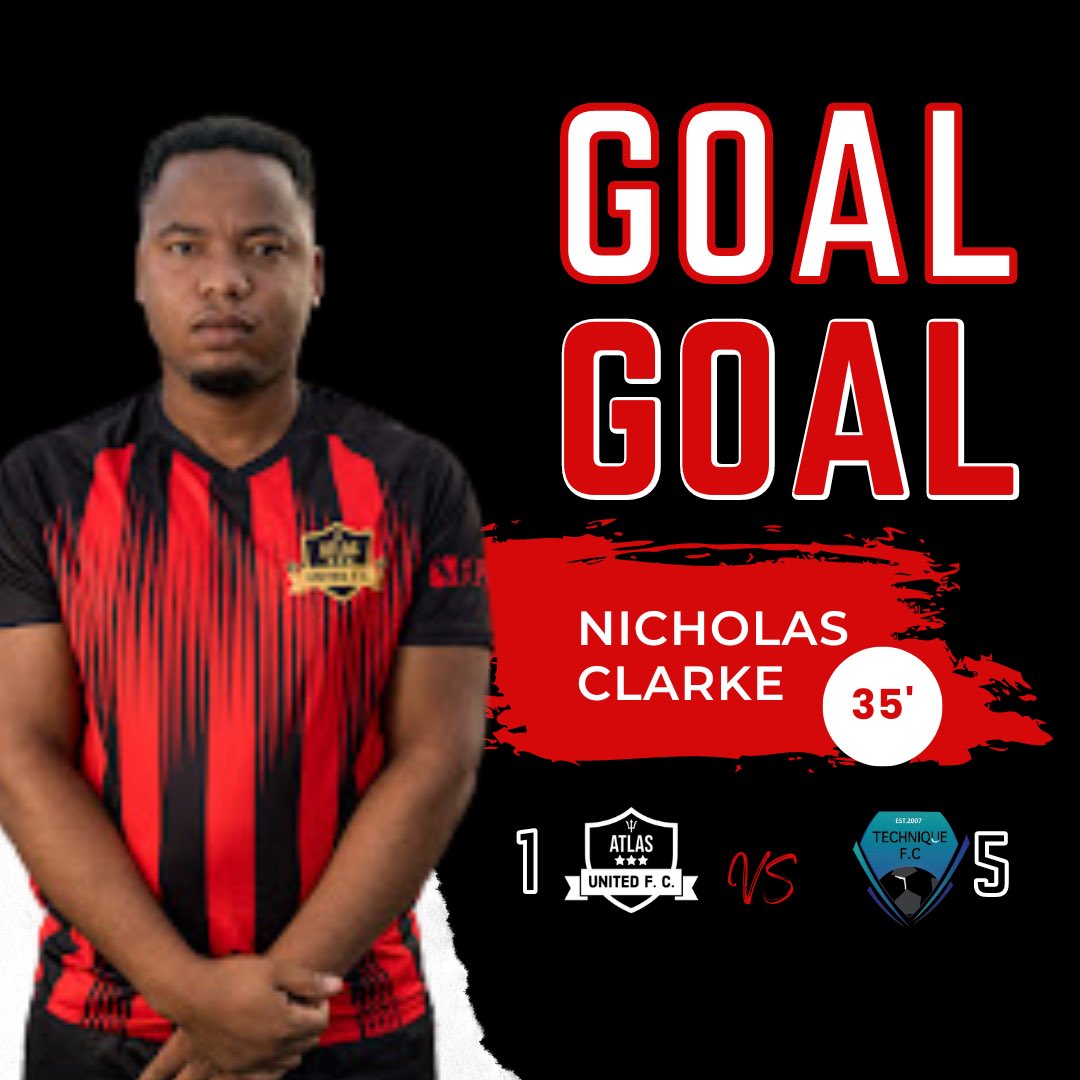 Atlas United Football Club on Twitter: "GOAL: 35' Nicholas Clarke (Atlas Utd 1-5) #ALLin ️🖤"