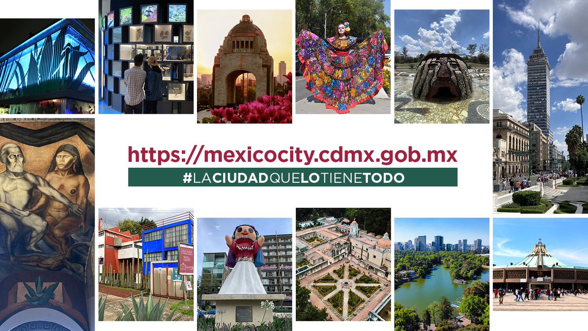 Secretaría de Turismo de la Ciudad de México on Twitter: "En la Ciudad ...