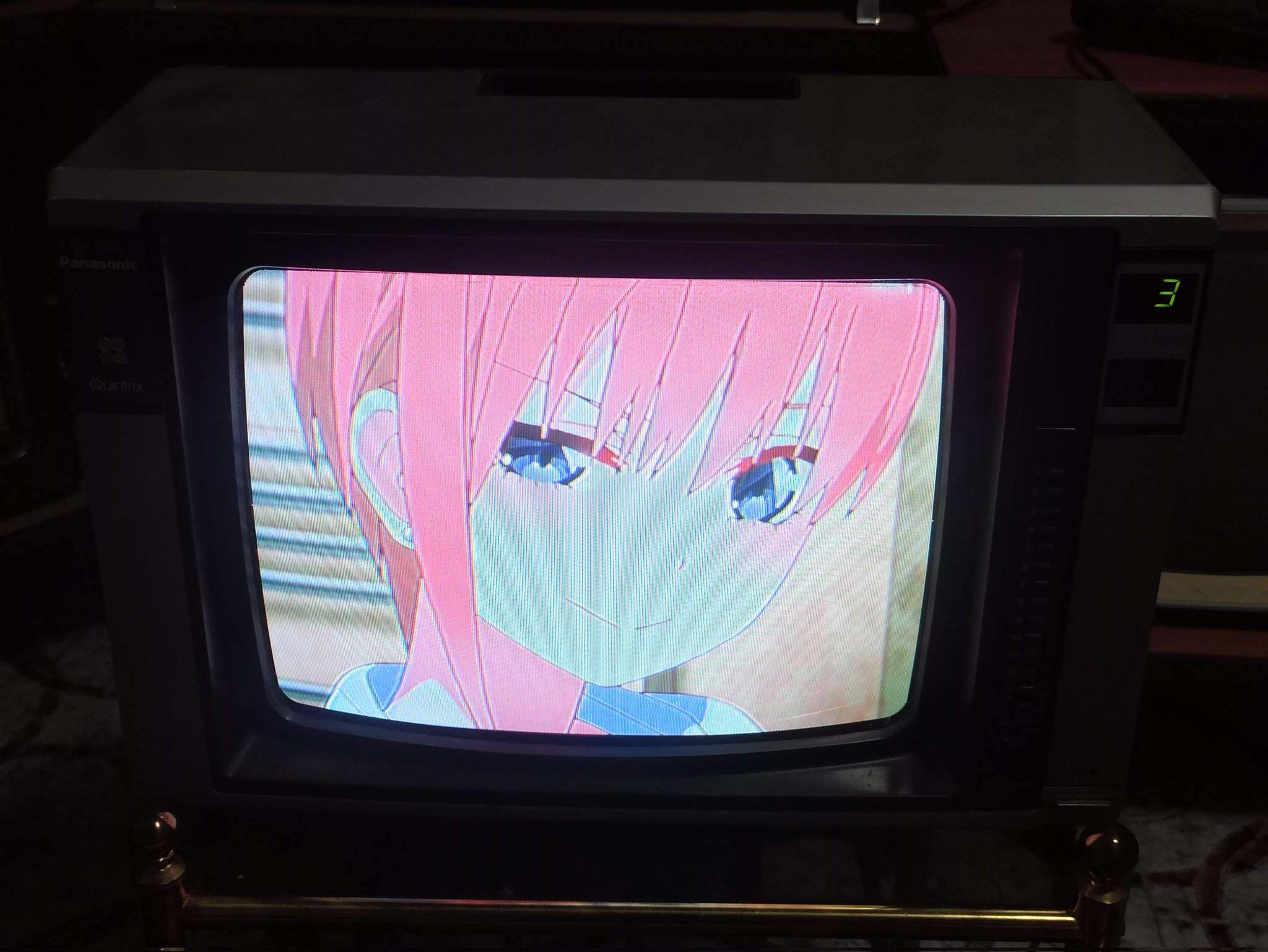 I put waifus on a vintage TV on Twitter: "Ichika Nakano - Go-Tōbun no Hanayome Panasonic TC ...