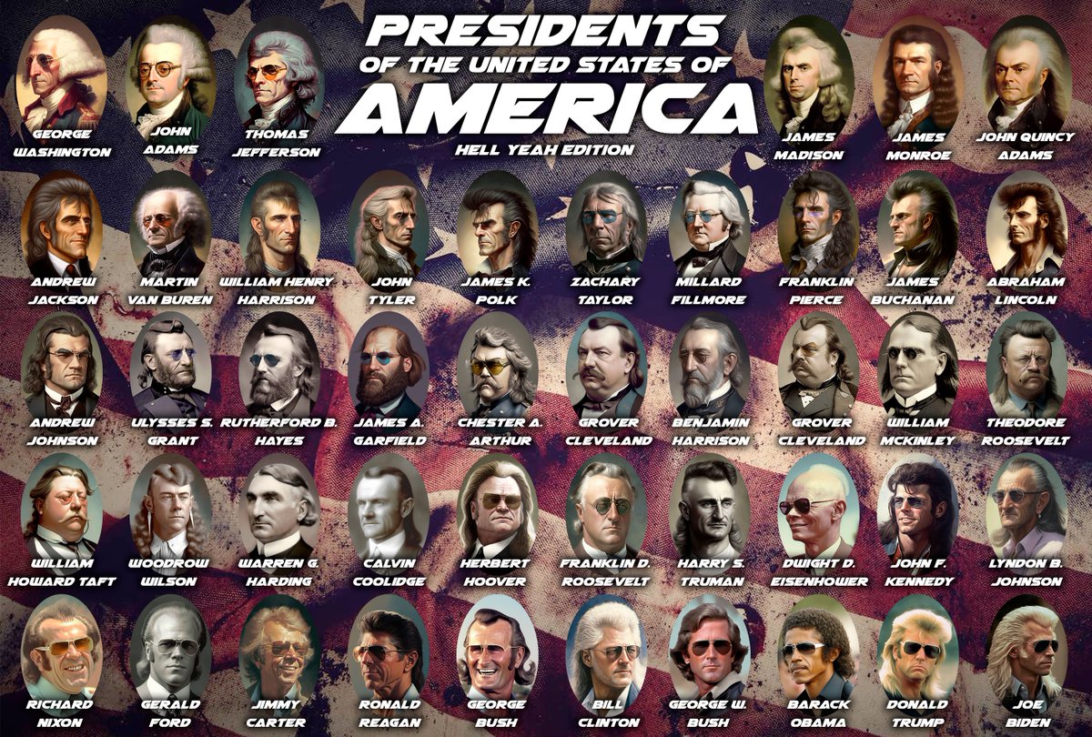 All 44 Presidents In Order With Dates