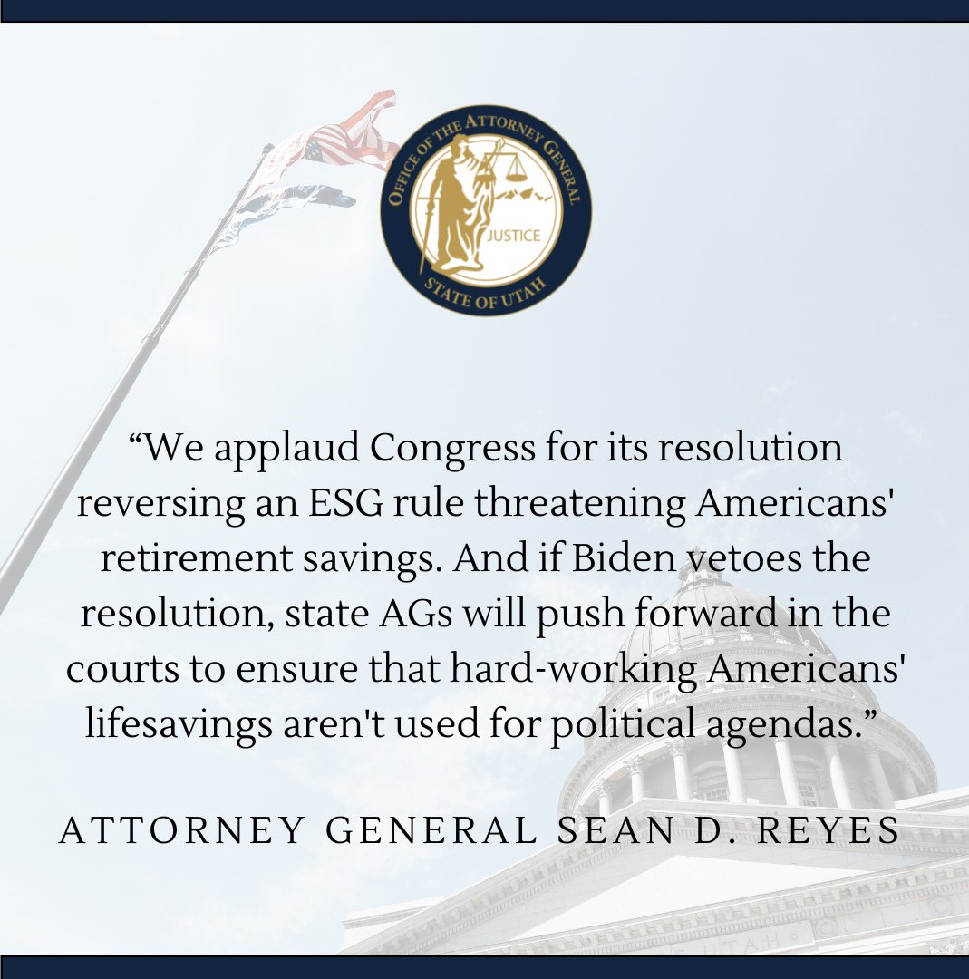 Utah Attorney General On Twitter Breaking News The U S Senate Just