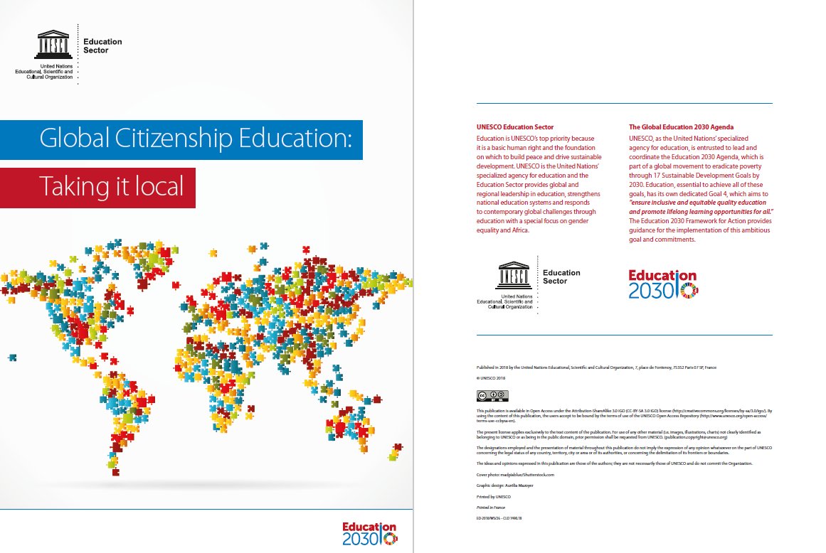 The Researcher on Twitter: "Global citizenship education ...