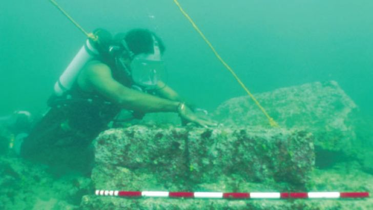 Rama's Bridge, also known as Adam's Bridge It was 30 miles long created ...