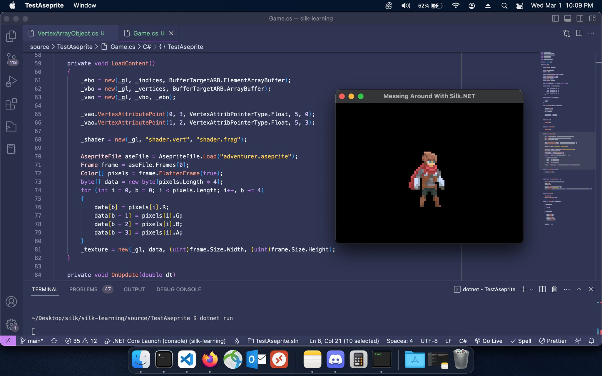 Aristurtle 🐢 (Parody of a gamedev) on Twitter: "Messing around with @silkdotnet and wanted to ...