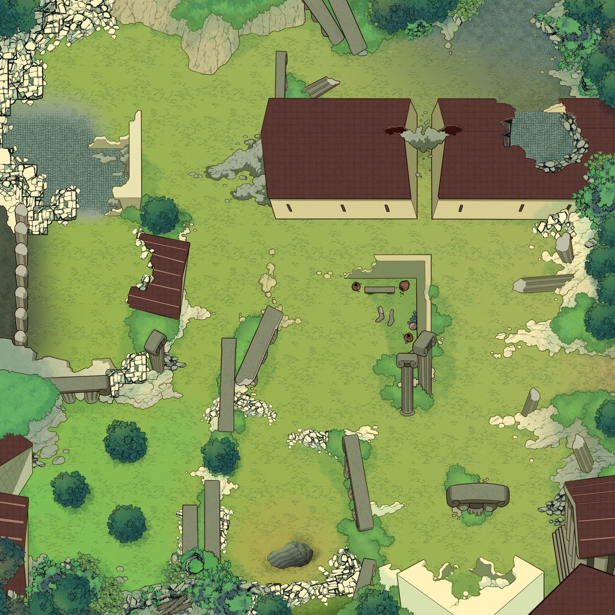 Tenkarts On Twitter Map Files 12 Mostly Handdrawn But Plenty Credits To 2minutetabletop For