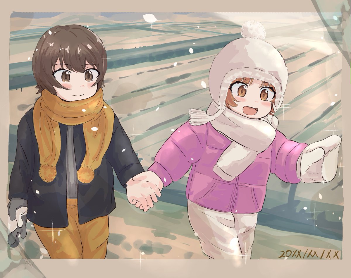 ガルパン「雪景色 #garupan #ガルパン 」|イソトマっ!のイラスト