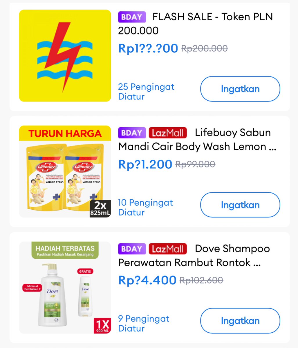 BerburuSale - Base Diskon Kukka on Twitter: "Lazflash Extra 🛍 ⏰ 14:00 WIB http://bit.ly/3Iv3qaC"