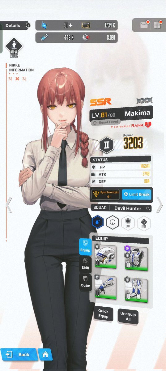 Mark Gavatino 🔞 on Twitter: "Did you guys unequip your makima jackets today"