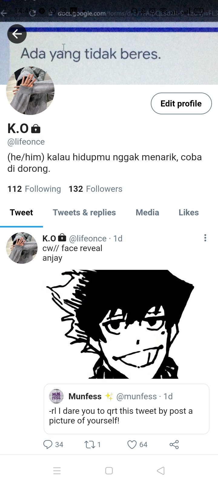 Ashlen on Twitter: "3. Profile Twitter Karasu. K.O stand for Karasu tabitO. https://t.co ...