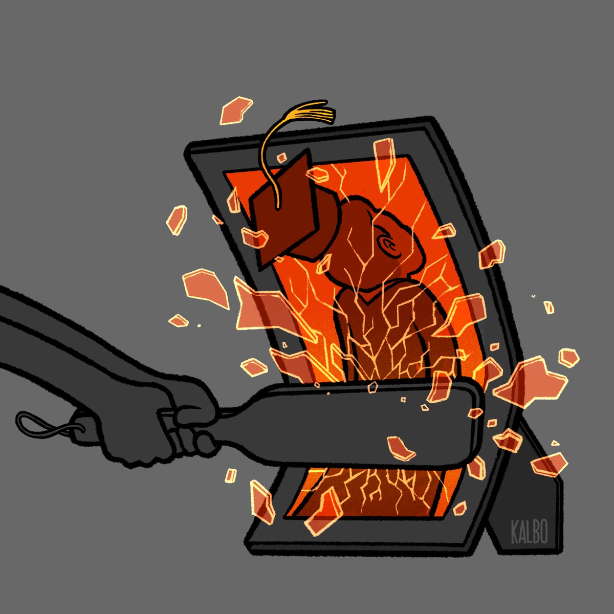 Tarantadong Kalboのイラスト