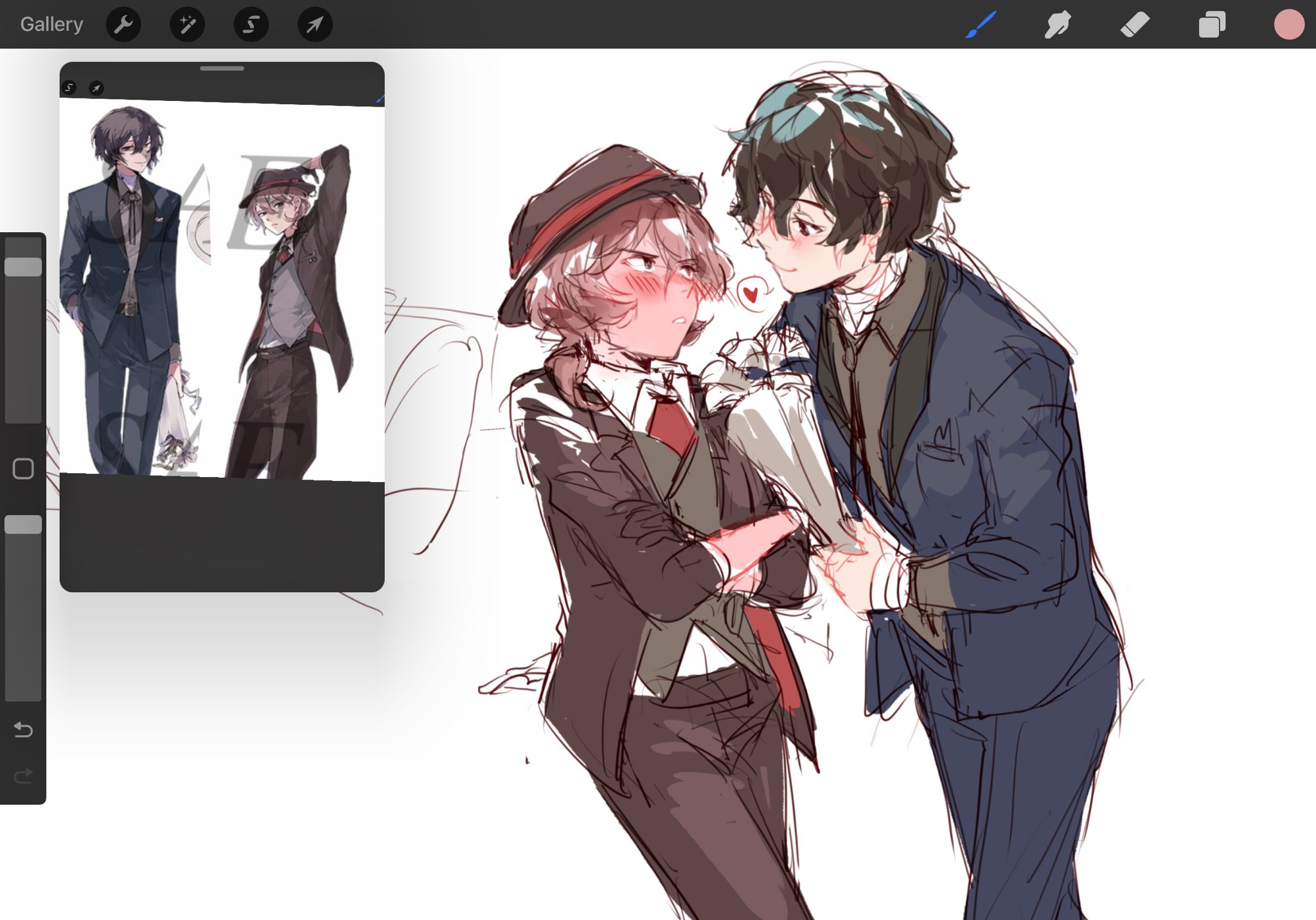Cheri 🍓 on Twitter: "Fluster #soukoku https://t.co/CBazF9grBG" / Twitter
