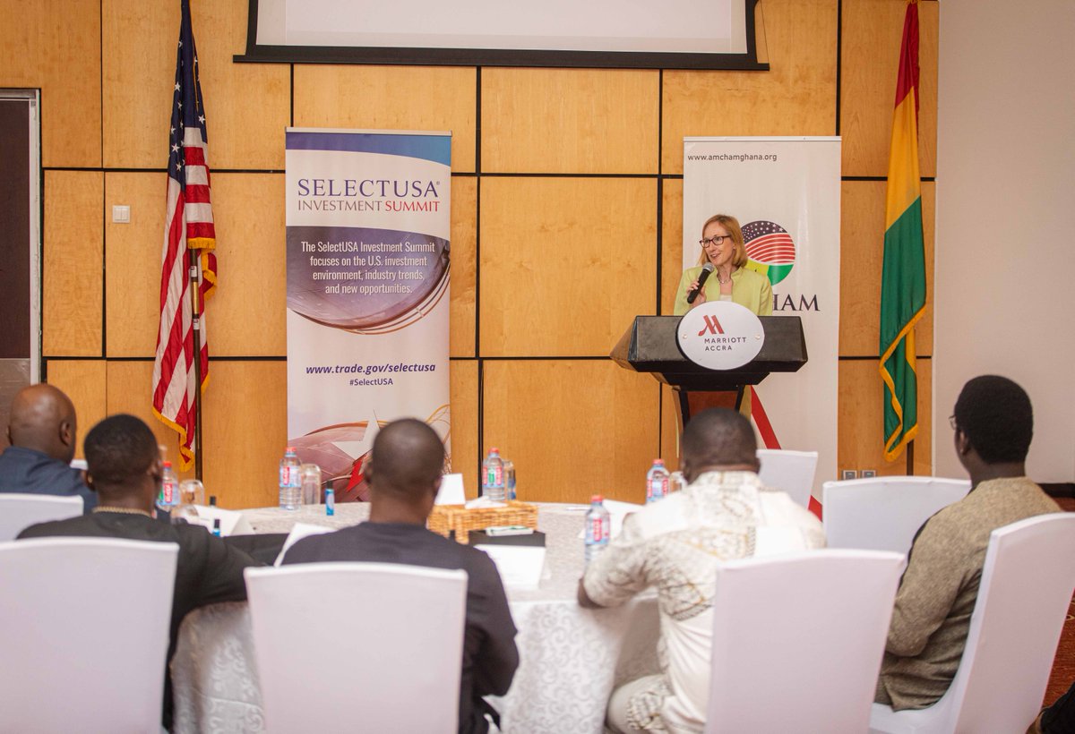 U.S. Embassy Ghana on Twitter: "We joined @AmChamGhana to launch the 2023 @SelectUSA Summit ...