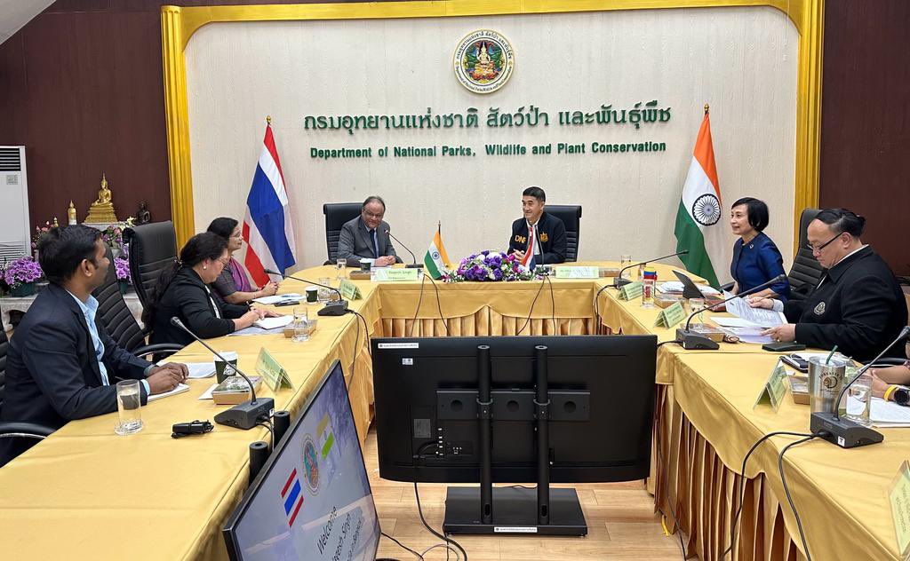 India In Thailand On Twitter Ambassador Nagesh Singh Had Meeting With