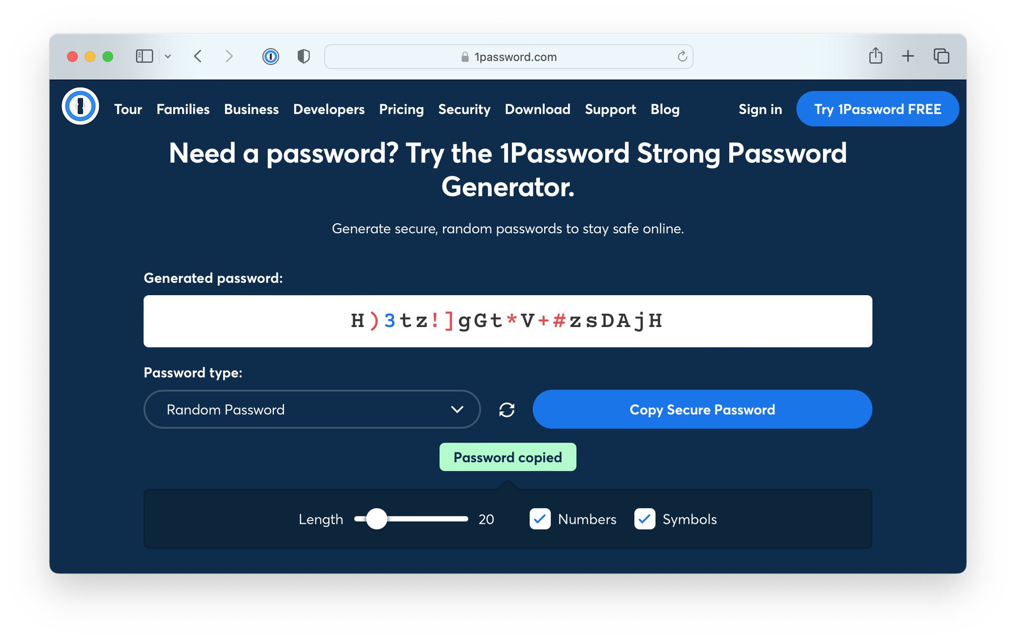 1Password on Twitter: "@welsh_stu Hey, Stuart. This definitely seems to be working for us on ...