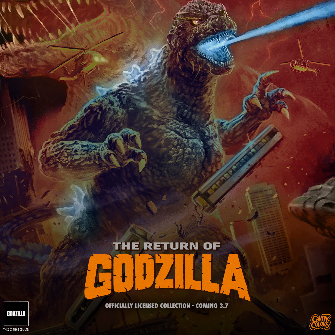 The Return Of Godzilla Poster